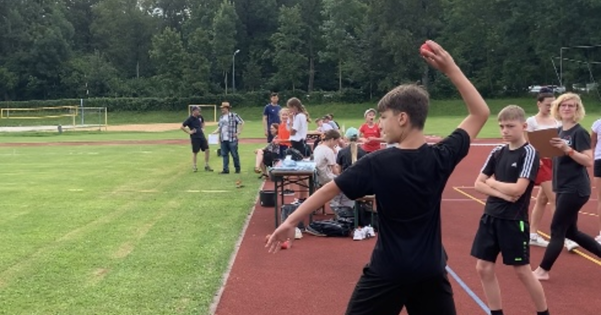 Sportliches Highlight - Die Bundesjugendspiele